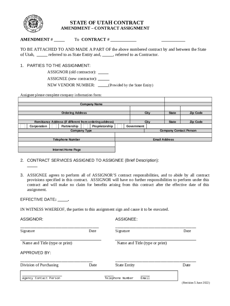 Part 2 , ation, and Readjustment of Contract - purchasing utah Doc Template | pdfFiller
