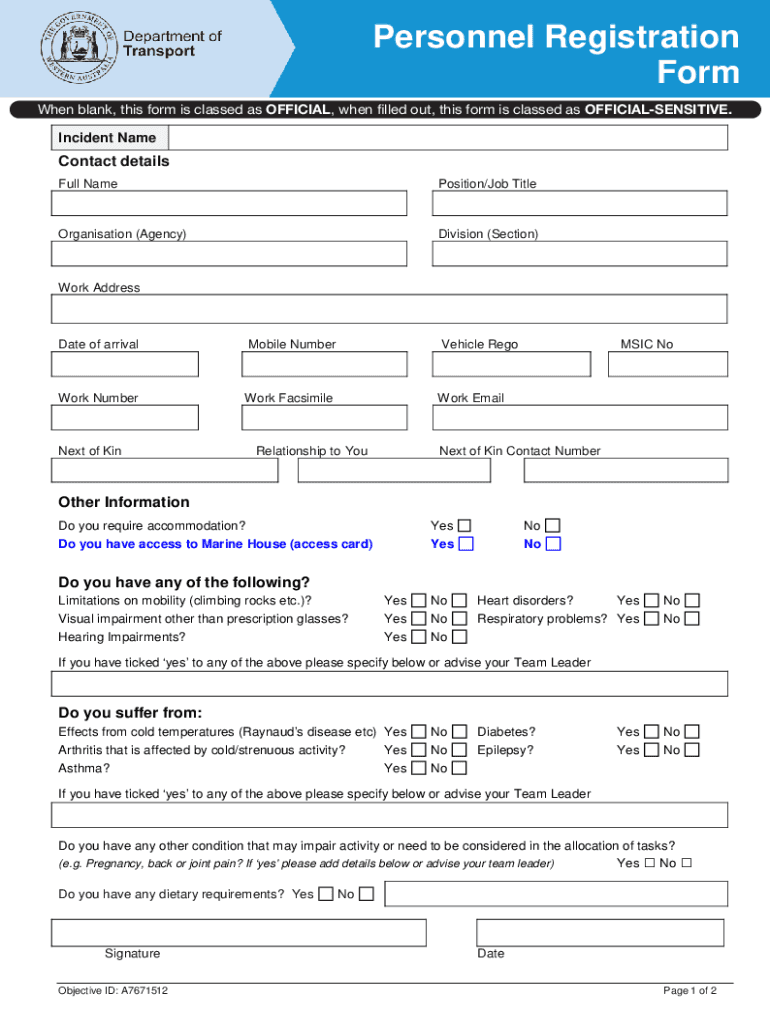 Fillable Online transport wa gov Security Access Request Forms Fax Email Print - pdfFiller