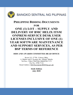 Fillable Online BMC Helix ITSM Service Desk service Fax Email Print ...