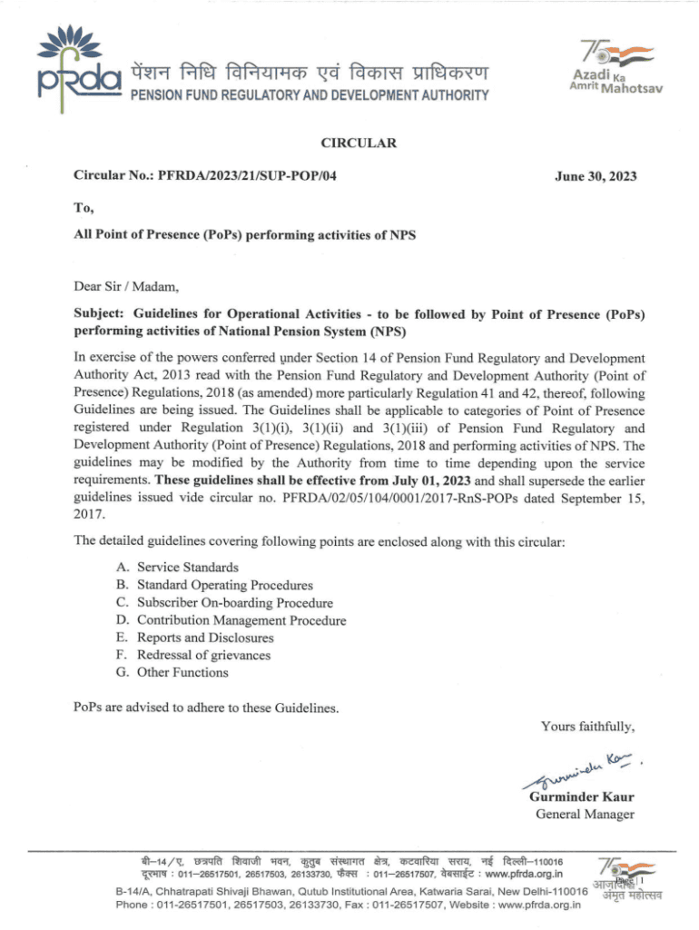 Fillable Online to be followed by Point of Presence (PoPs-NPS-lite) Fax ...