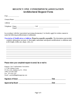 Fillable Online Arch Request Form.doc Fax Email Print - pdfFiller