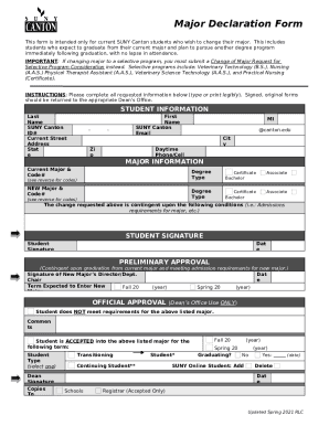 Catalog Year Change Request Doc Template | pdfFiller