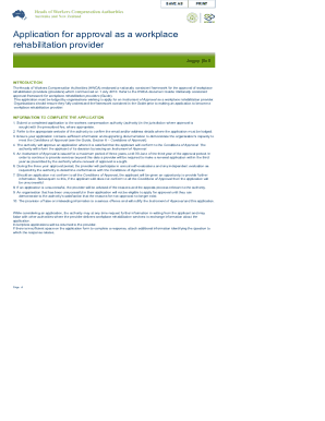 Fillable Online APPLICATION FOR APPROVAL AS A WORKPLACE ... Fax Email ...