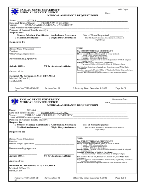 Fillable Online medical assistance request form Fax Email Print - pdfFiller