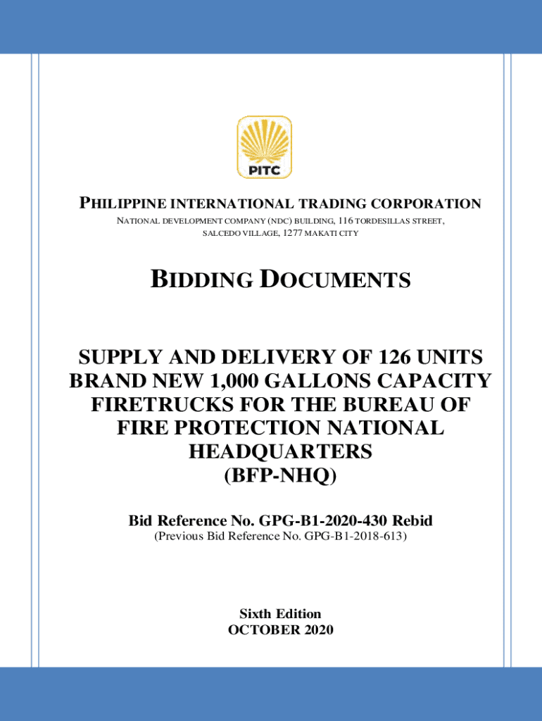 Fillable Online pitc gov NATIONAL DEVELOPMENT COMPANY (NDC) BUILDING ...