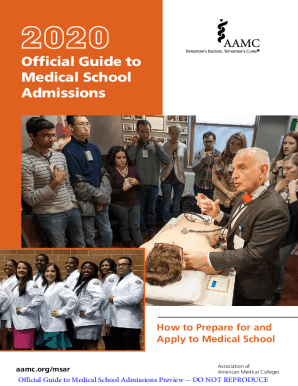 Fillable Online Tips to Get the Most from the Medical School Admission ...