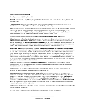 Fillable Online Present: Ernie Gauck, Larry Meyer, Judge John Westhafer ...