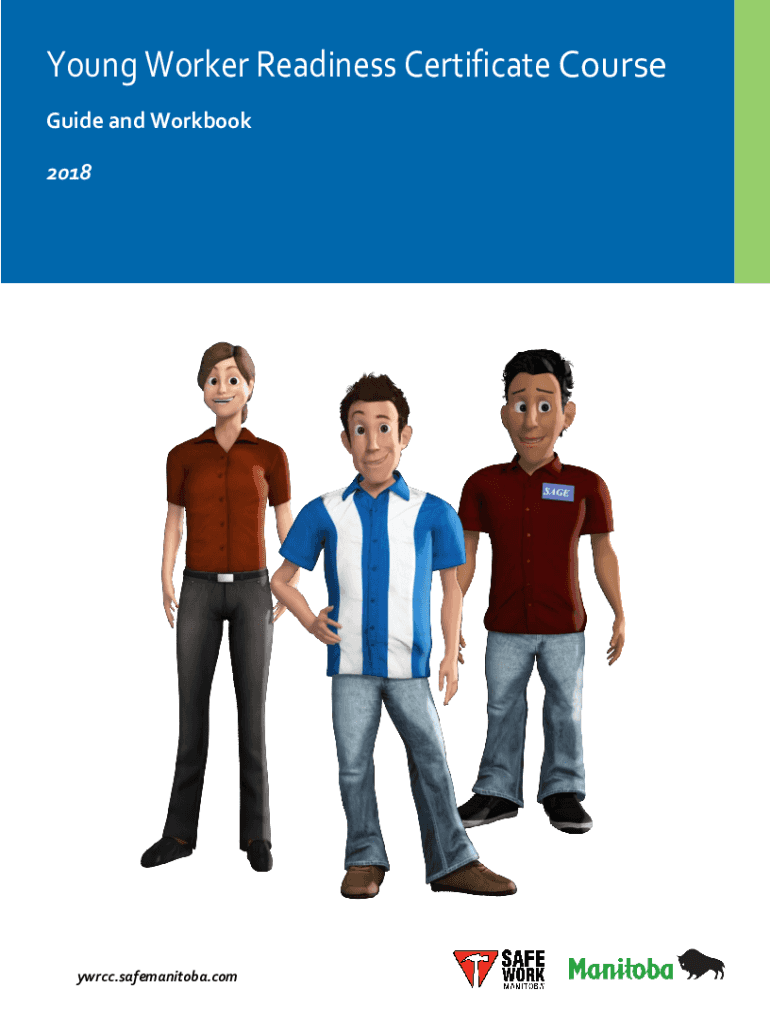 Fillable Online New Young Worker Readiness Certificate Course Now ...