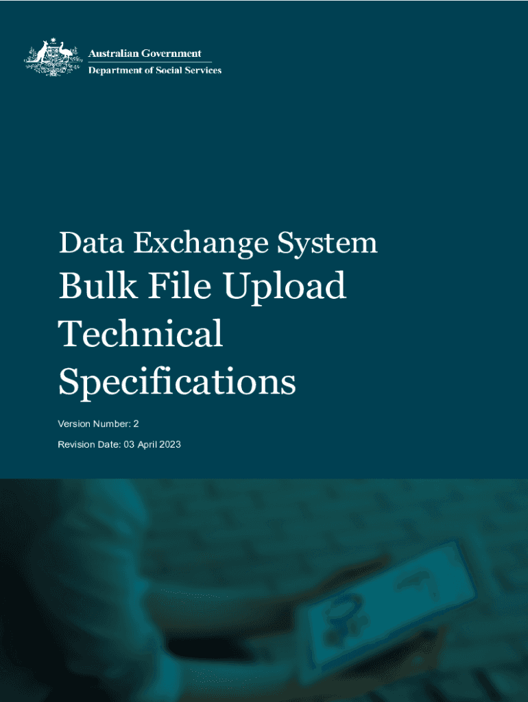 Fillable Online dex dss gov Upload and supersede documents using the Bulk Processing ... Fax ...