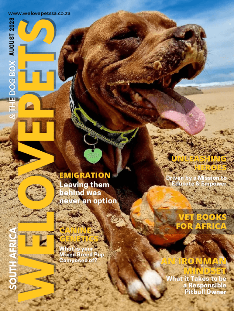 Fillable Online We Love Pets SA Fax Email Print - pdfFiller