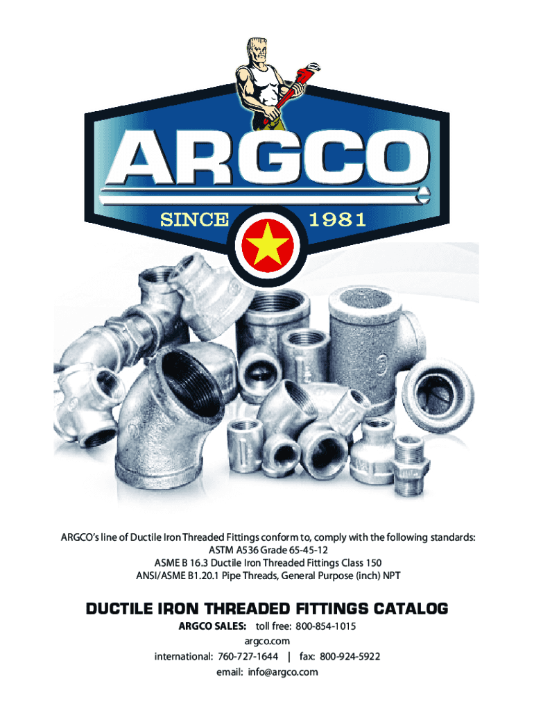 Fillable Online Ductile Iron Data Sheet ASTM A536 65-45-12 Fax Email ...
