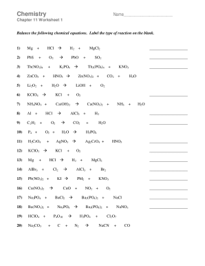 Fillable Online Chapter 11 Worksheet 1 Fax Email Print - pdfFiller