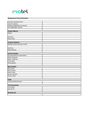 Fillable Online GEP Vendor Application Form - Gauteng Enterprise ...