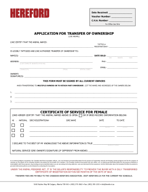 Fillable Online Your guide to simple animal identification Fax Email ...