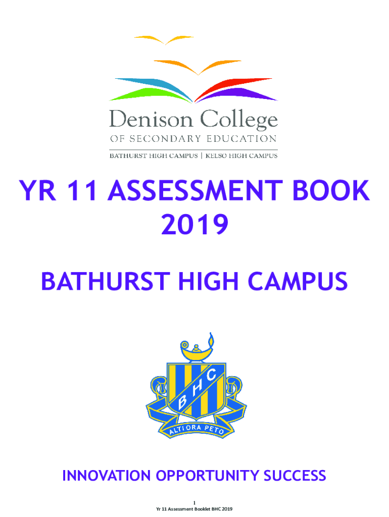 Fillable Online 2018 Higher School Certificate (HSC) Assessment Booklet ...