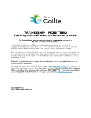 Fillable Online Certificate III in Aquatics and Community Recreation Fax Email Print - pdfFiller