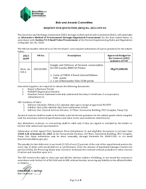 Fillable Online Invitation for Negotiated Procurement- Maintenance of ...