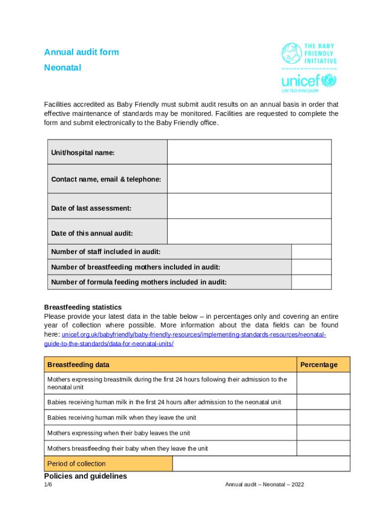 Annual audit - maternity. Annual audit - maternity Doc Template | pdfFiller