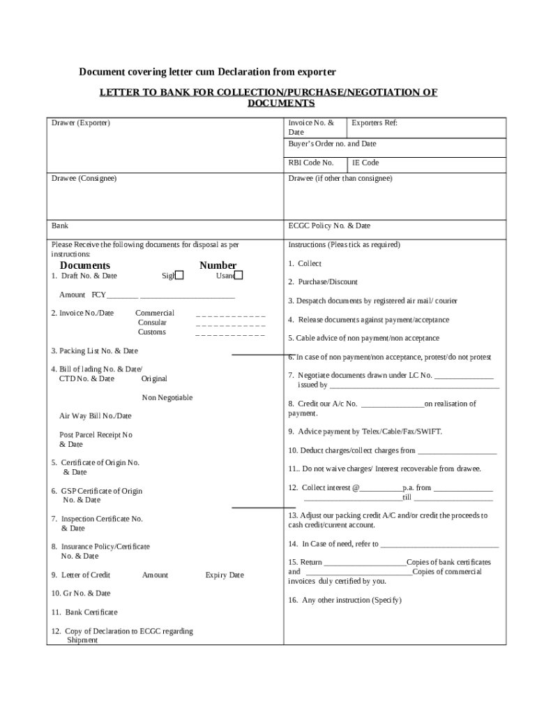 Export Management Unit 4 Export Procedure and Documentation Doc Template | pdfFiller