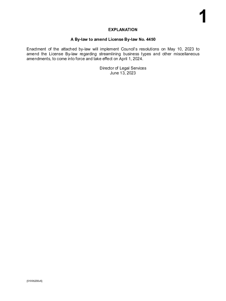 Fillable Online Ten Bylaw Amendments That May Lessen Your Company's ...