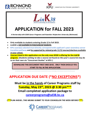 Fillable Online careerprograms sd38 bc Career Programs & Trades - Mr Ng's Career Information ...