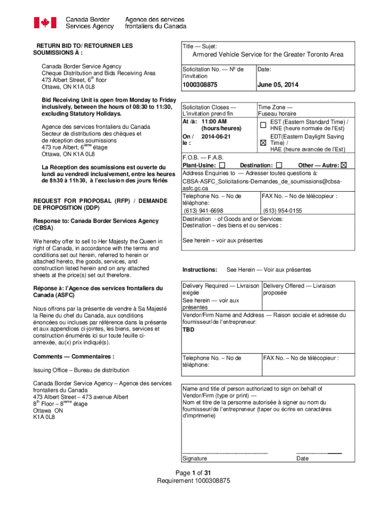 Fillable Online Advance Declaration now available at Ottawa ...