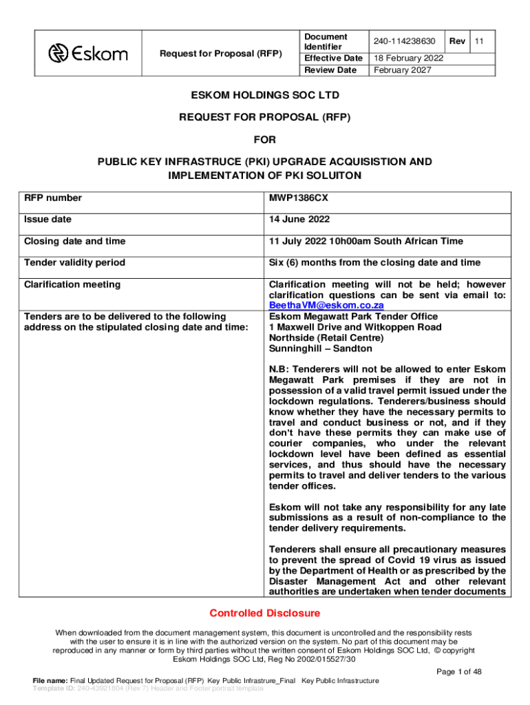 Fillable Online Public Key Infrastructure (PKI) Statement of Scope Overview Fax Email Print ...