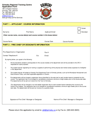 Fillable Online GRTC Application Form Fax Email Print - pdfFiller