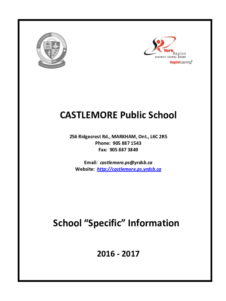 Fillable Online School Start-Up Package-Elementary. School Start-Up ...