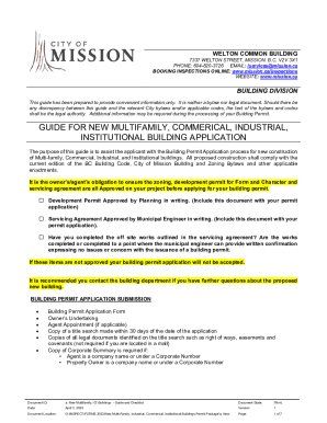 Fillable Online SFD Guide and Pre-Submission Review Checklist Fax Email ...