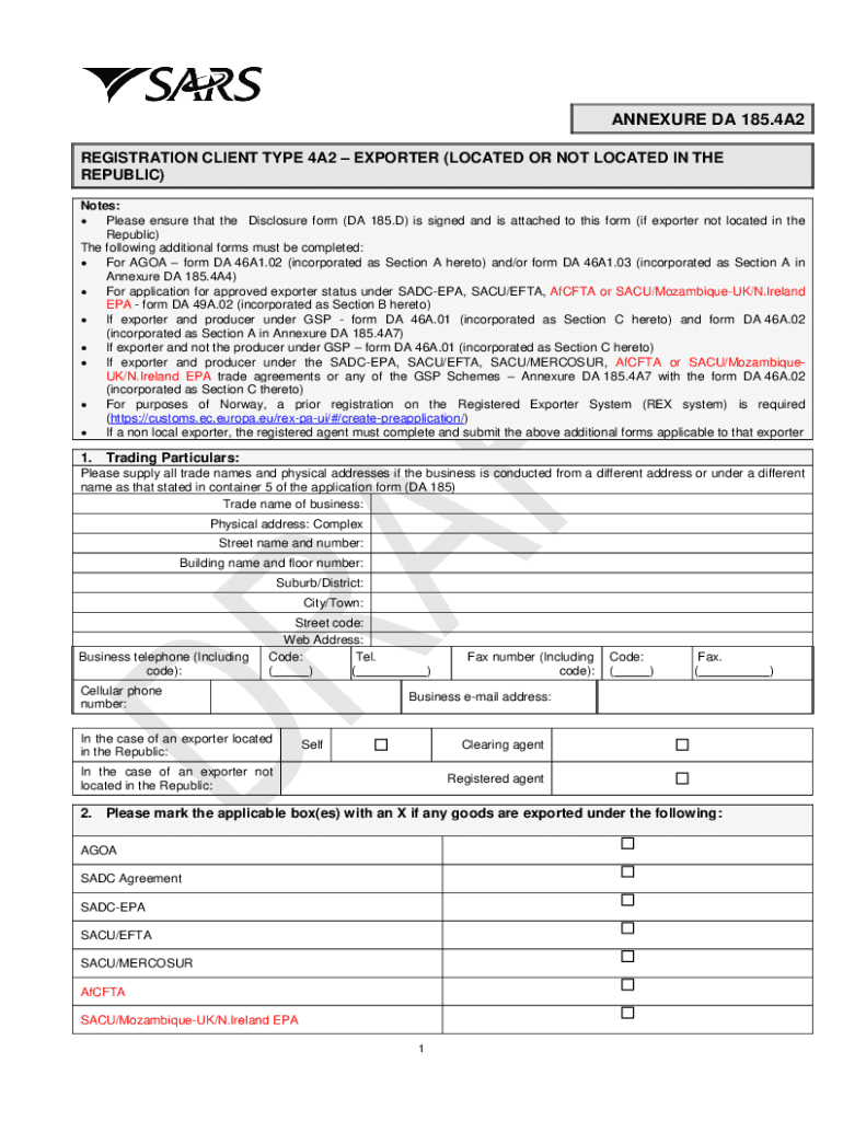Fillable Online Customs and Excise Act: Amendment of rules Fax Email ...