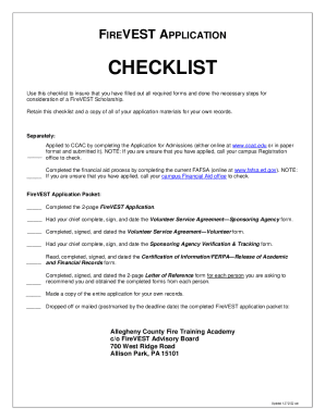 Fillable Online How to Complete the Firefighter Application Form Fax ...