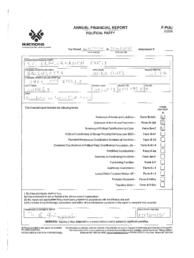 Fillable Online Political Subdivision Financial Reports - Missouri ...