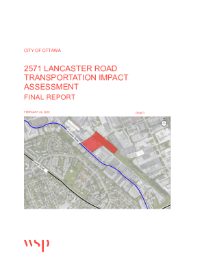 Fillable Online Transportation Impact Assessment Terms of Reference Fax ...