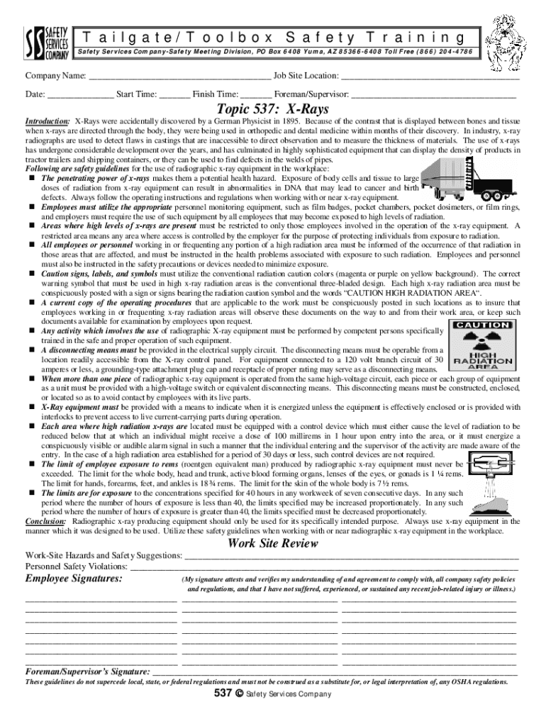 Fillable Online Topic 119: Avoid Unsafe Acts Fax Email Print - pdfFiller