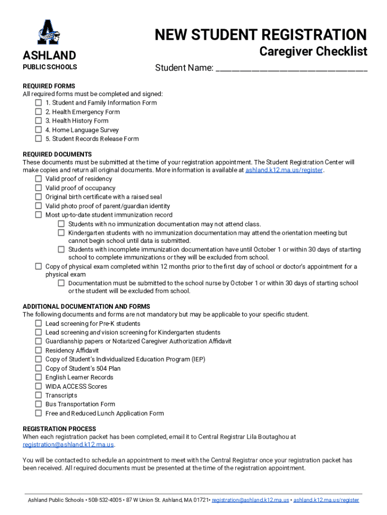 Fillable Online Central Registration / Documents and Forms Fax Email ...