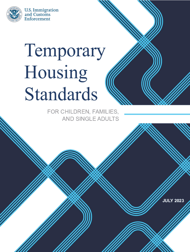 Fillable Online Temporary Housing Standards. For Children, Families ...
