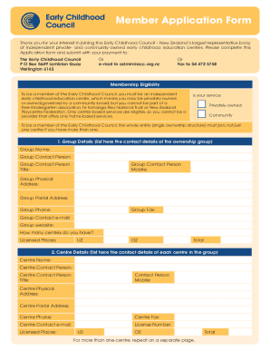 Fillable Online Provisional Member Application Form Fax Email Print - pdfFiller