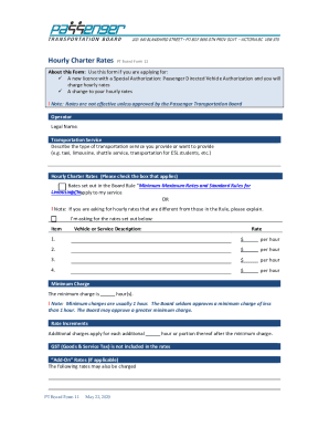 Fillable Online Fmcsa Passenger Authorization Form - Fill Online ...