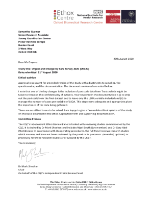 Fillable Online Ethical Approval Letter.pdf Fax Email Print - pdfFiller