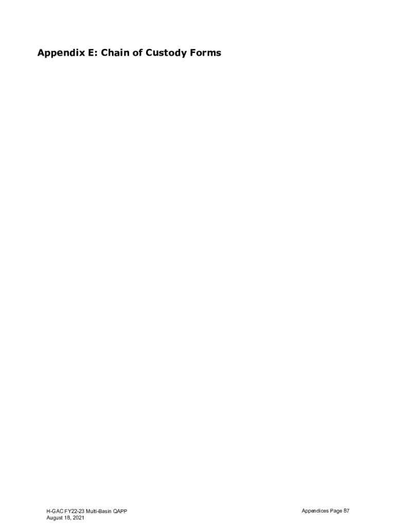 Fillable Online Chain of Custody Forms Fax Email Print - pdfFiller