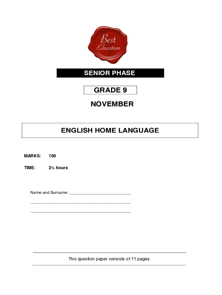 Fillable Online besteducation co ECDOE - Eastern Cape Department Of ...