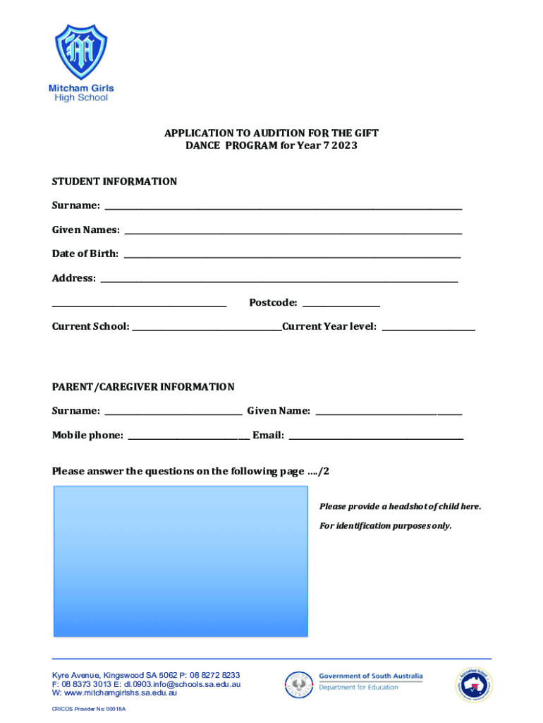 Fillable Online school context statement Fax Email Print - pdfFiller