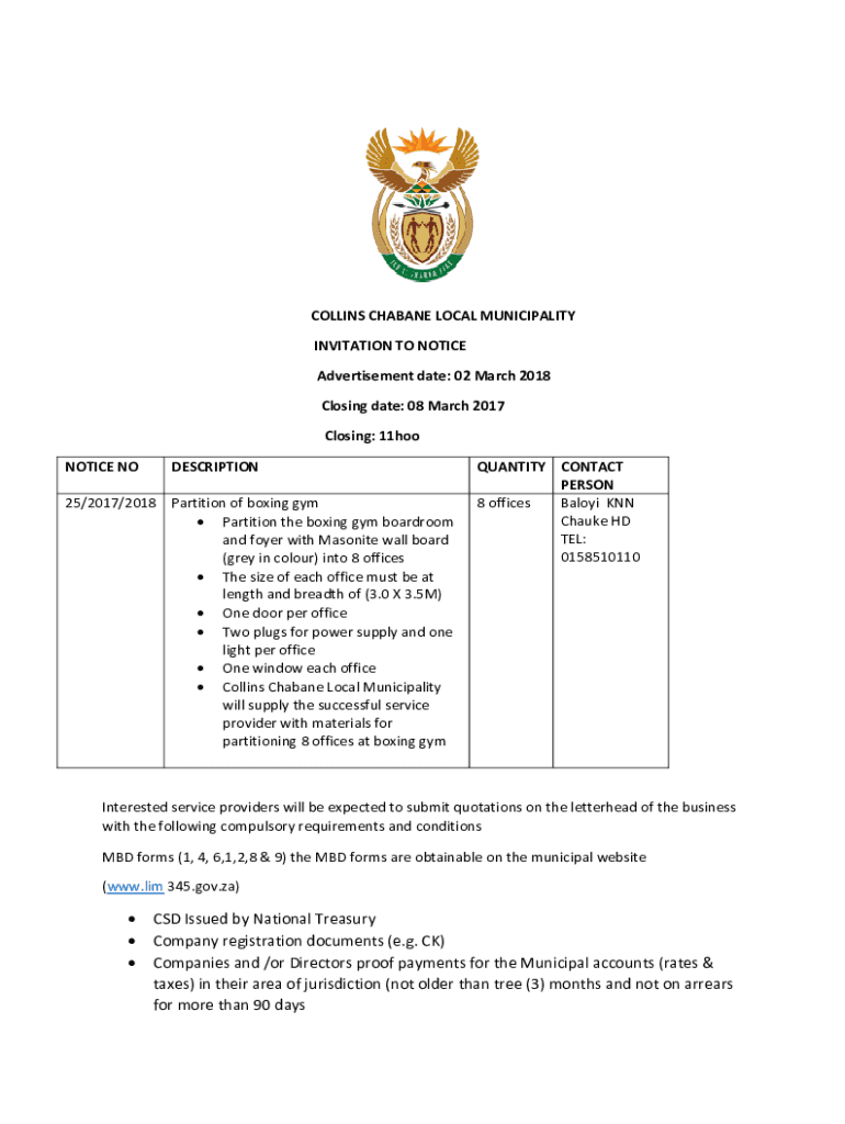 Fillable Online CSD Issued by National Treasury Company registration ...
