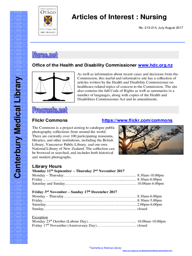 Fillable Online Code of Health and Disability Services Consumers ...