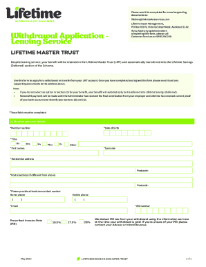 Fillable Online CHANGE OF DETAILS NOTIFICATION FORM ... Fax Email Print ...