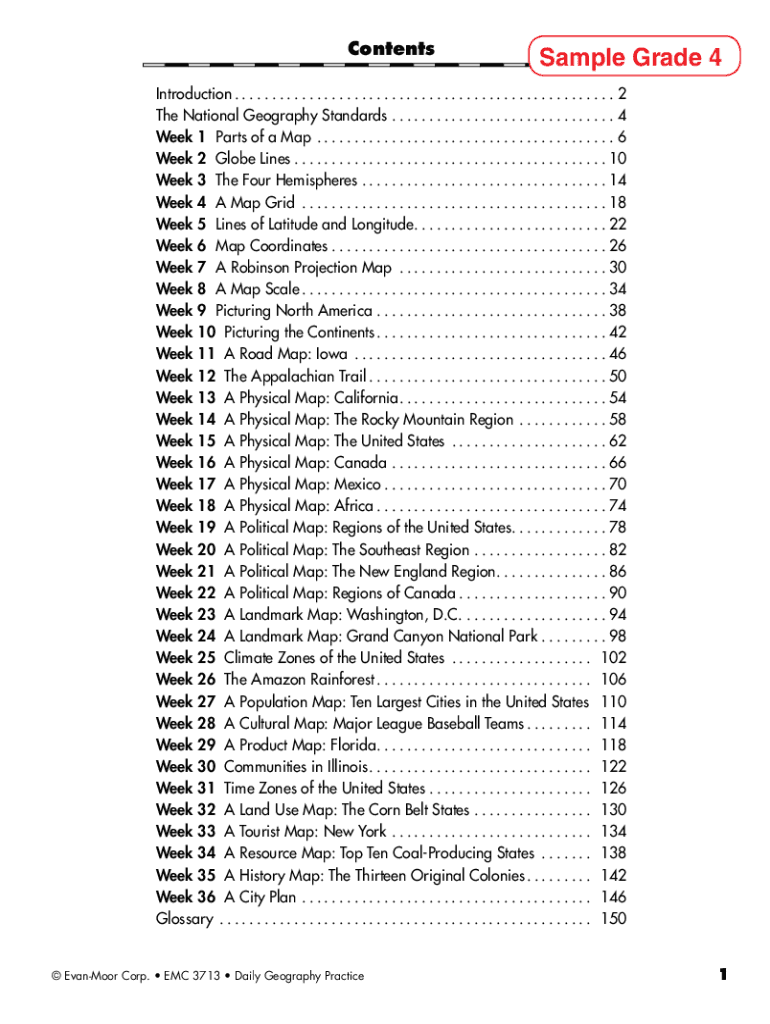 Fillable Online Sample Grade 4 Fax Email Print - pdfFiller