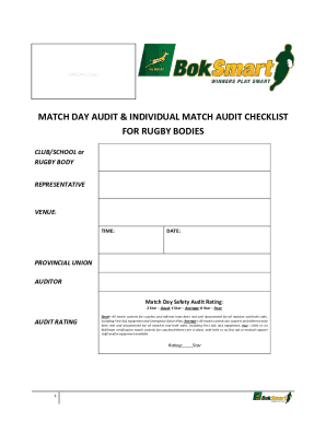 Fillable Online Fillable Online Template for BokSmart Rugby Body Match ...