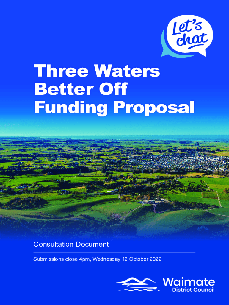 Fillable Online Water Services Reform Programme Fax Email Print - pdfFiller