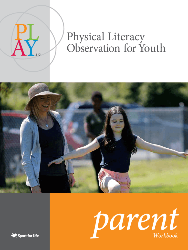 Fillable Online Physical Literacy Assessment for Youth - Sport for Life ...